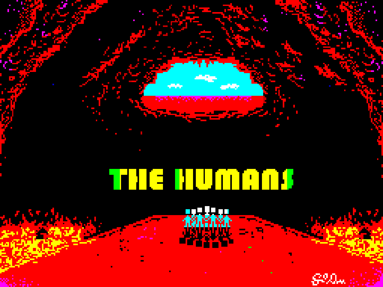 The Humans - ZX Online - Modern ZX Spectrum Games